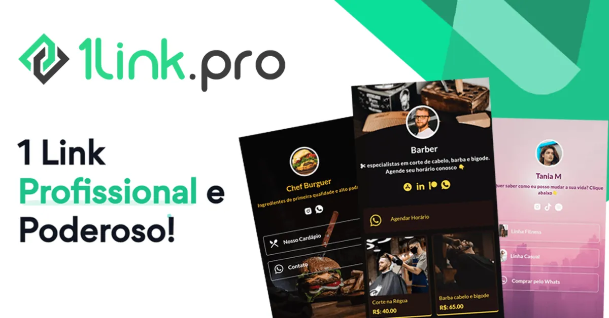 1link.pro - Mais que um site de links.